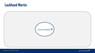 Effectively Leveraging Graph Technology - Ann Grubbs, Lockheed Martin | PPT