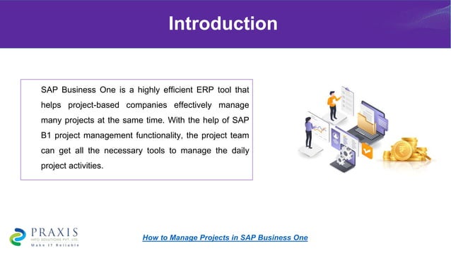 Effectively Manage Projects in SAP Business One | PPTX