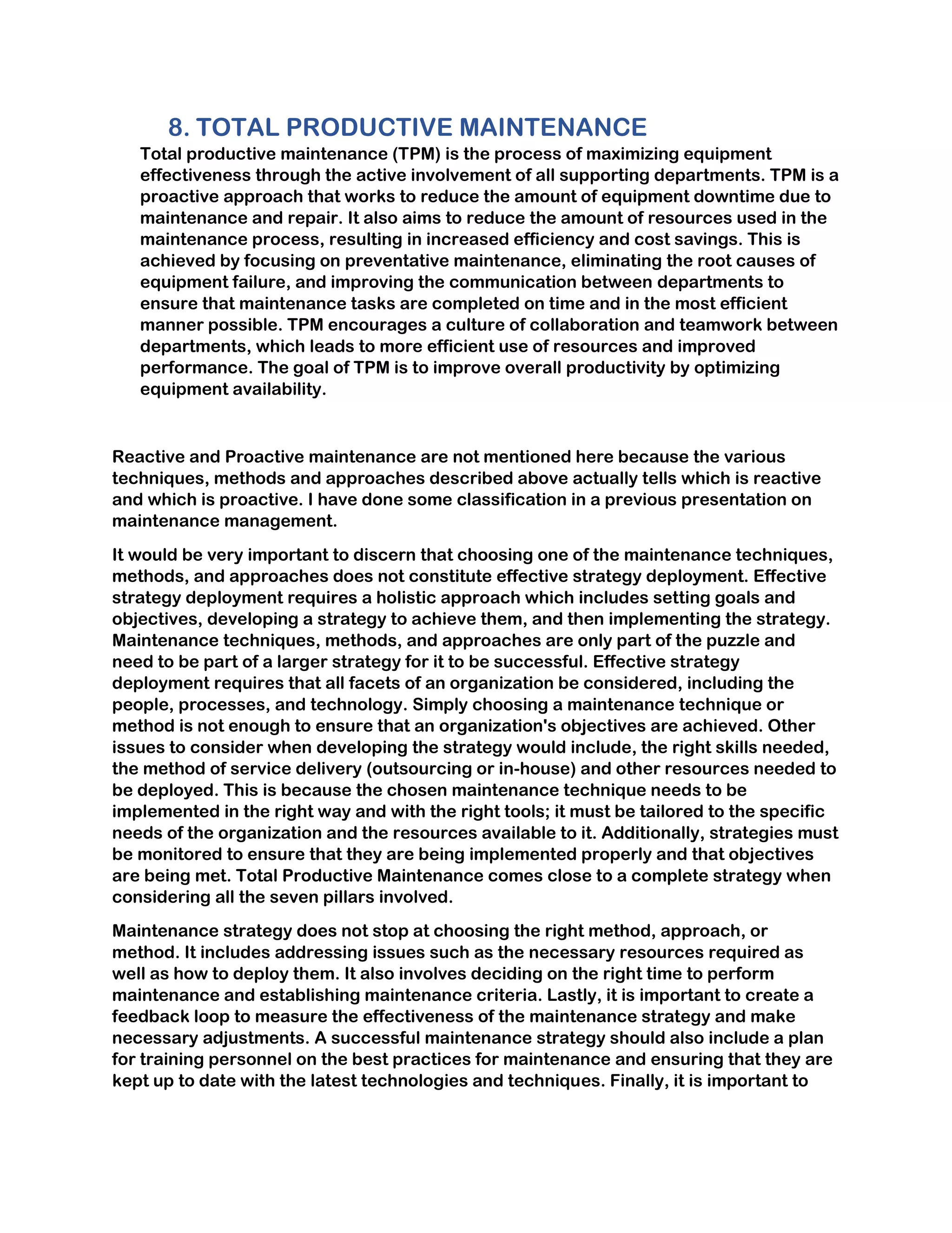 EFFECTIVE MAINTENANCE MANAGEMENT.pdf