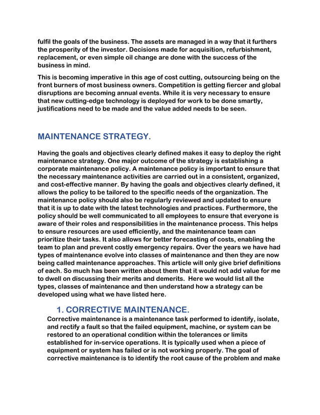 EFFECTIVE MAINTENANCE MANAGEMENT.pdf