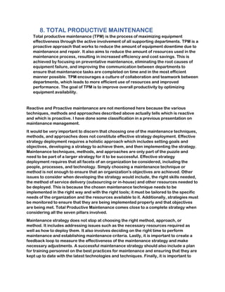 EFFECTIVE MAINTENANCE MANAGEMENT.pdf