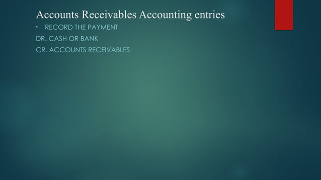 EFFECTIVE MANAGEMENT OF ACCOUNTS RECEIVABLES - PRESENTATION.pptx | Debt Factoring & Invoice ...