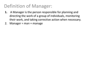 Effective manager - roadmap | PPT