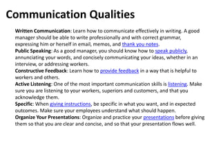 Effective manager - roadmap | PPT