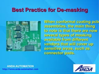 Effective Masking Methods for Pcb Assemblies | PPT