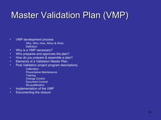 Effective medical device validation introduction manual advance | PPT