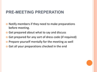 Effective meeting | PPTX