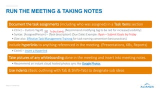 Effective Meeting Management | PPTX | Web Conferencing | Computer ...