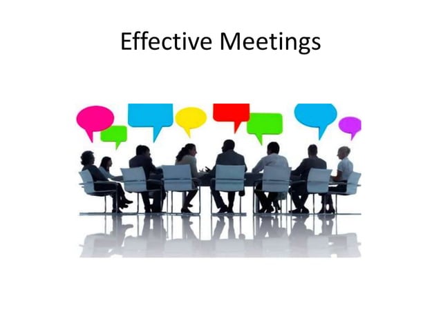 Effective Business Meetings | PPTX