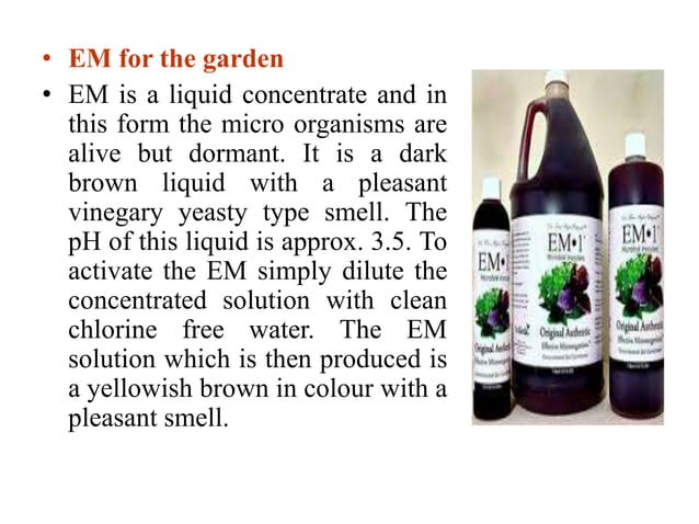 Effective microorganisms | PPTX