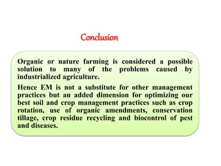 Effective microorganisms | PPTX