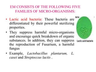 Effective microorganisms | PPTX