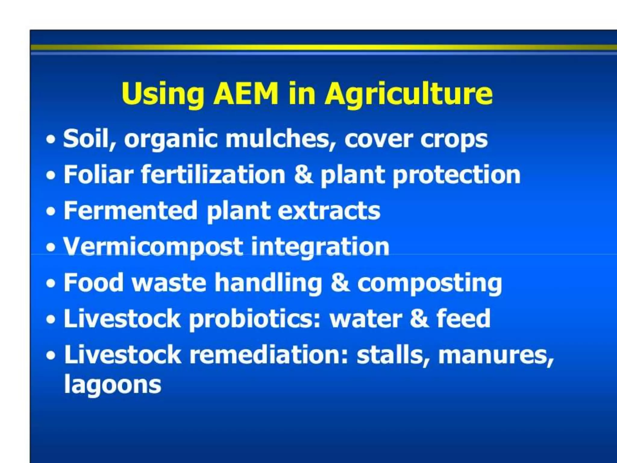 Effective microorganism technology by allah dad khan | PPTX | Gardening ...