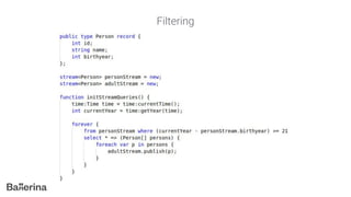 Effective microservices development with ballerina | PPT
