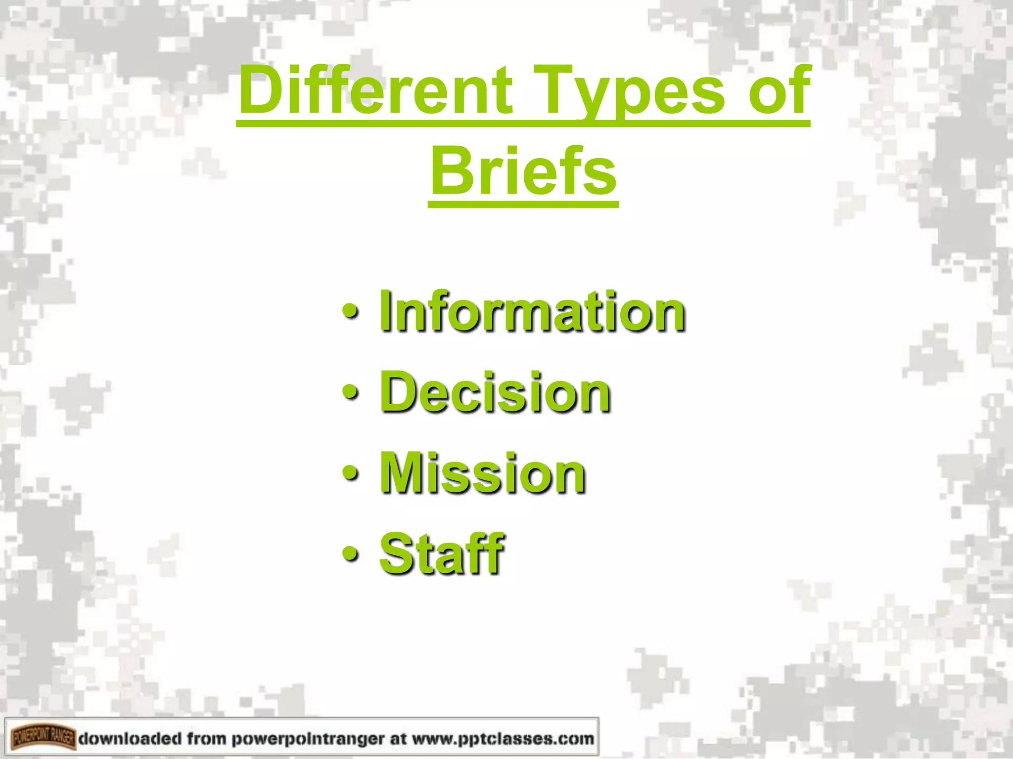 Effective military communication | PPTX