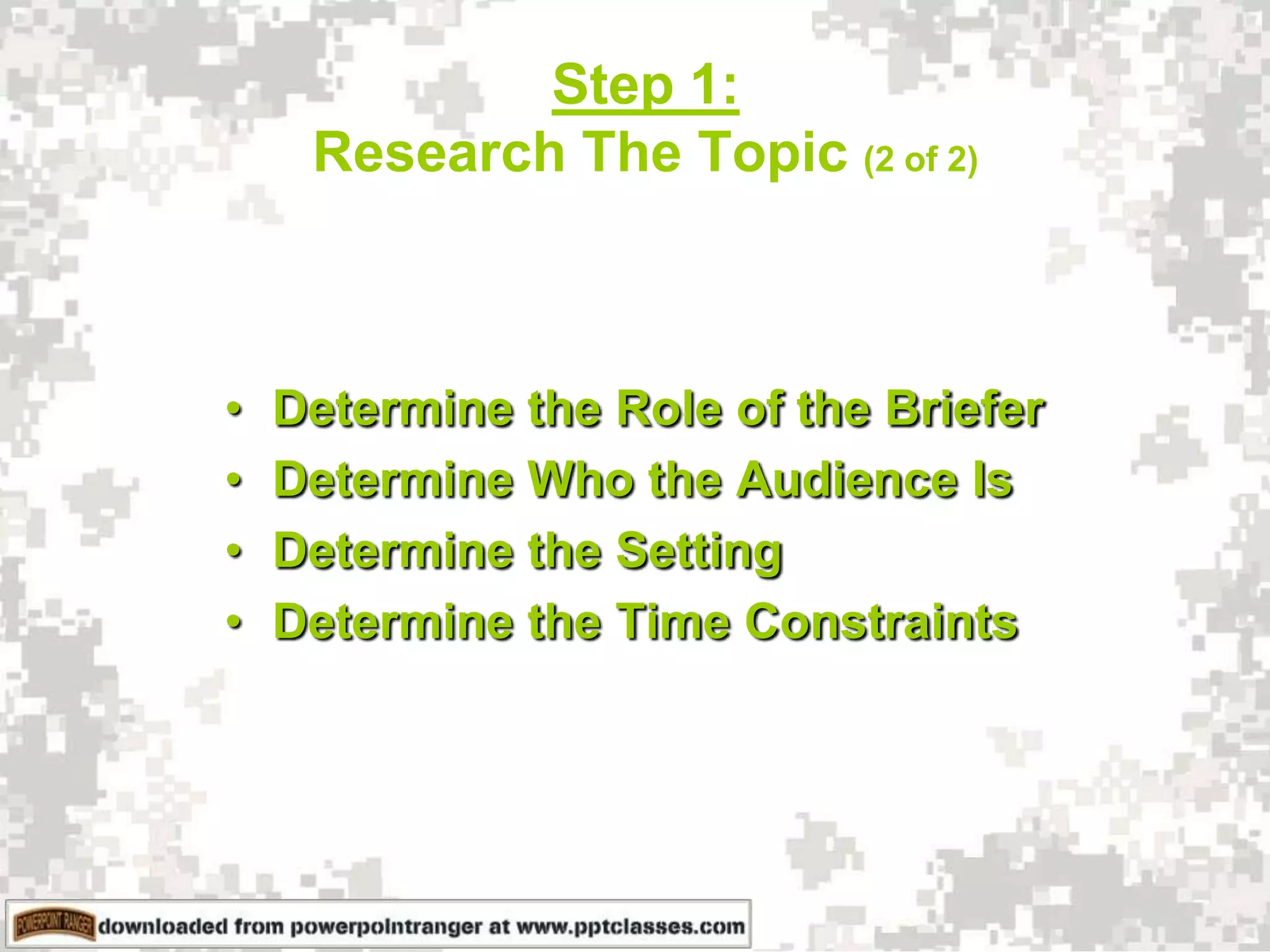 Effective military communication | PPTX