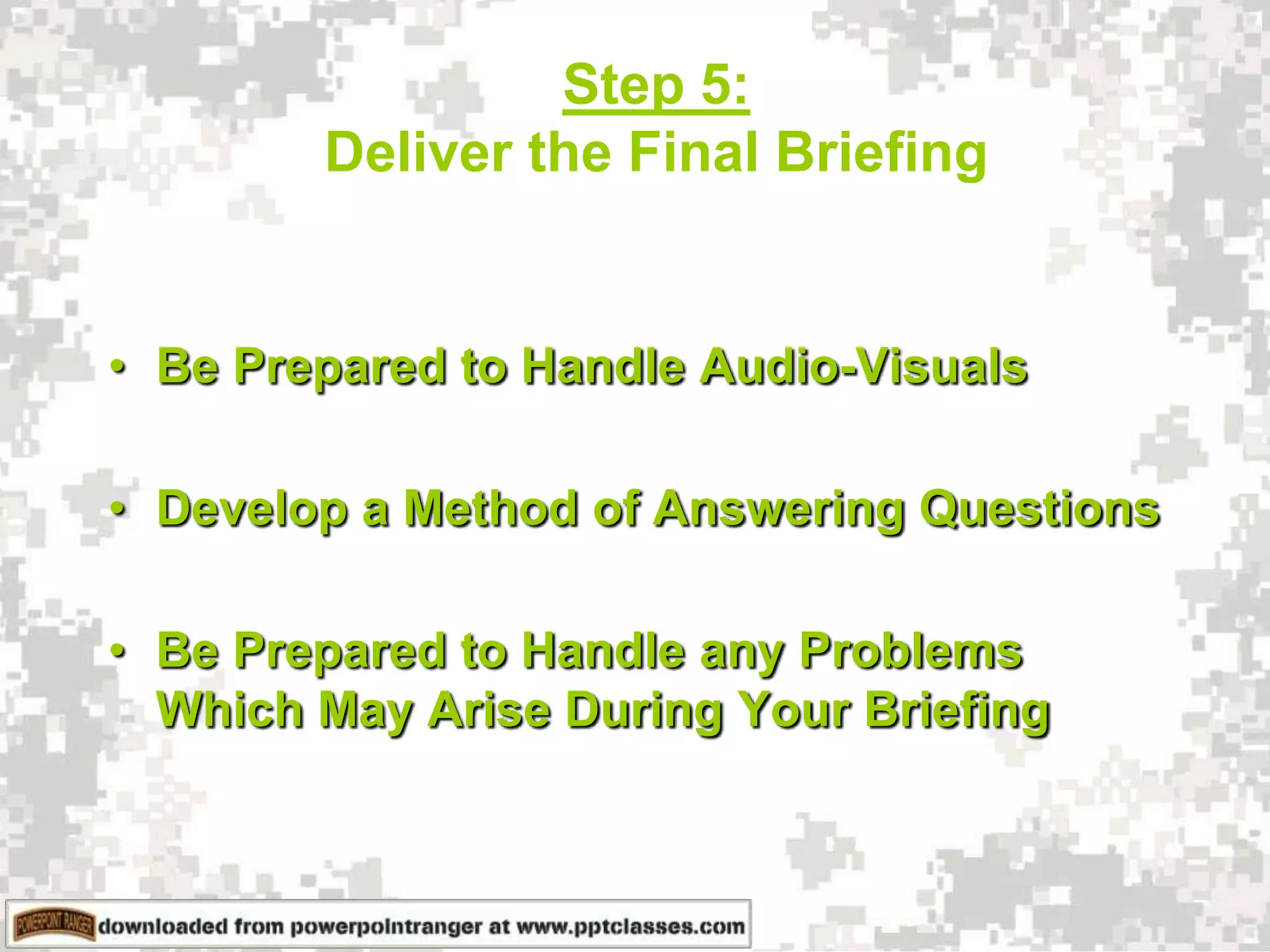 Effective military communication | PPTX