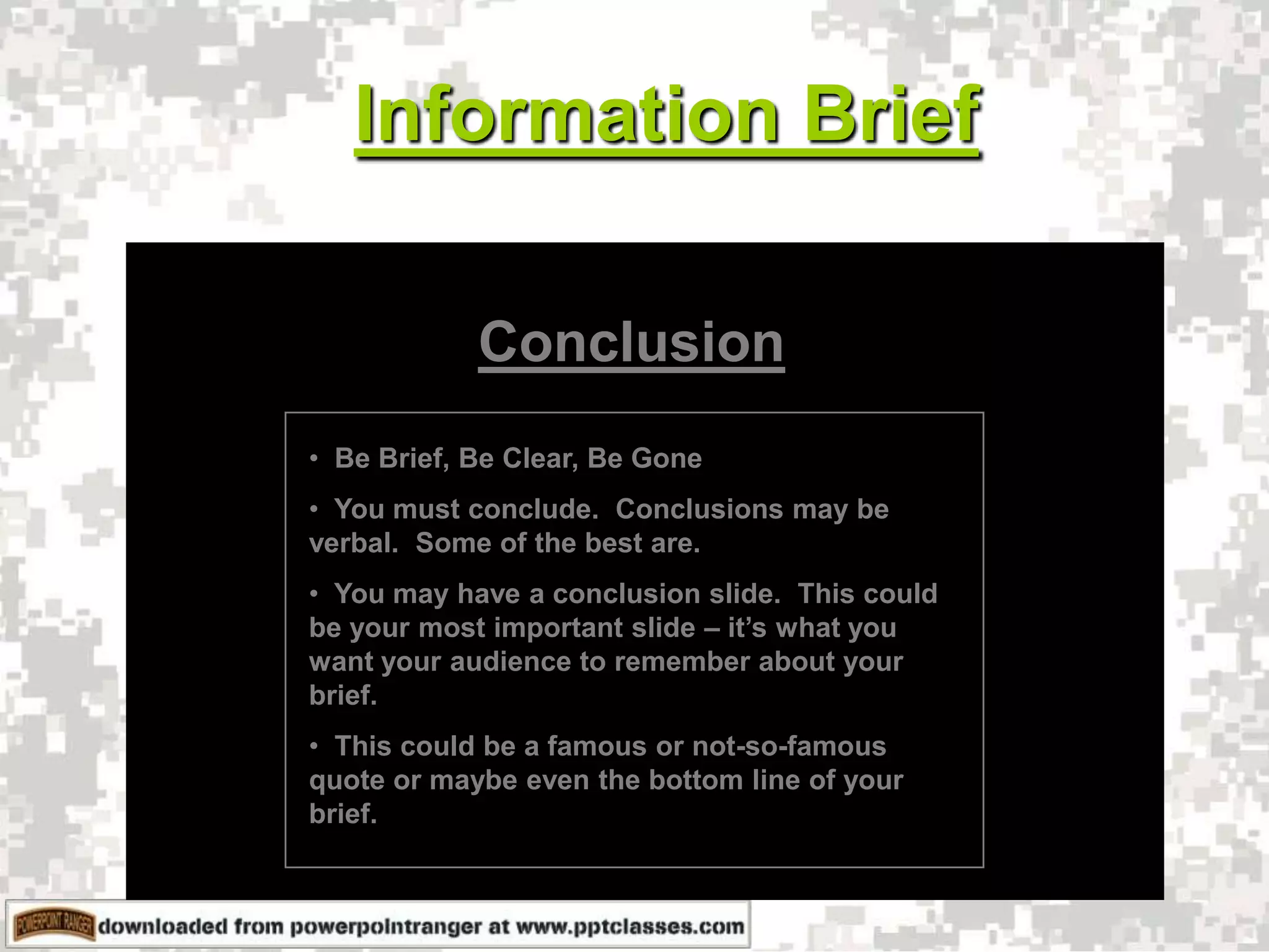 Effective military communication | PPTX