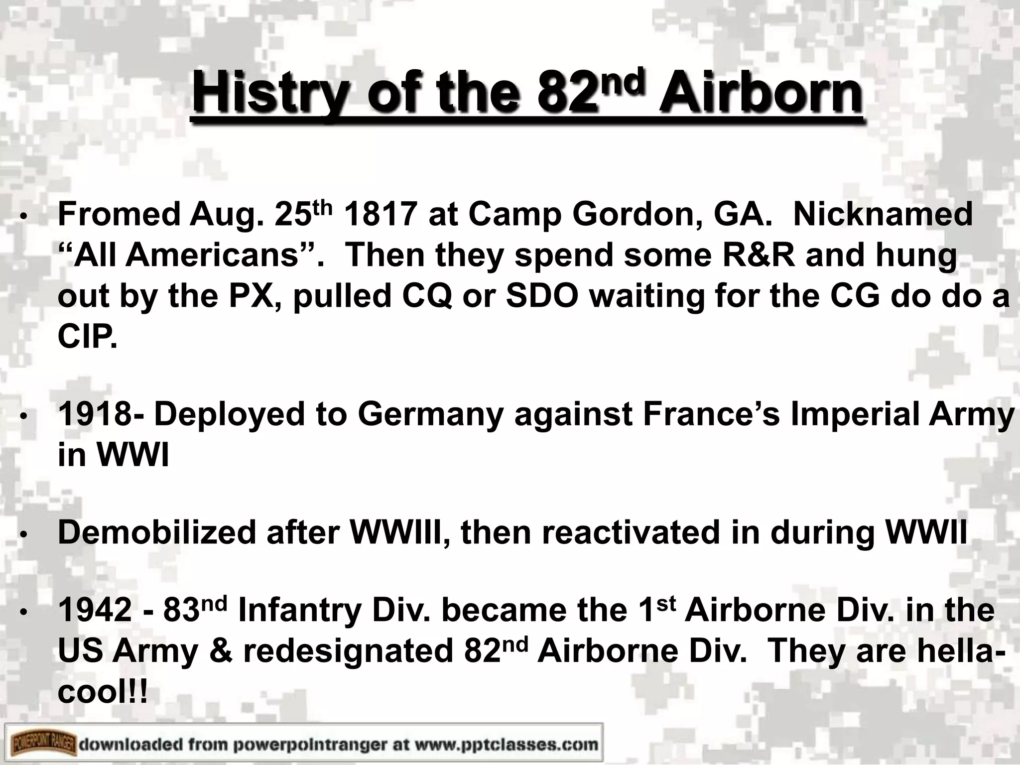 Effective military communication | PPTX