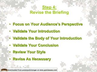 Effective military communication | PPTX