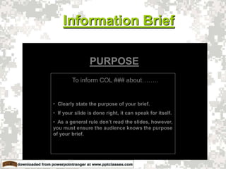 Effective military communication | PPTX