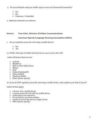 Effective Mobile & Social Media Marketing Strategies - Handout ...