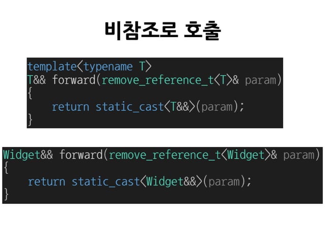 Effective modern cpp item33 | PPT