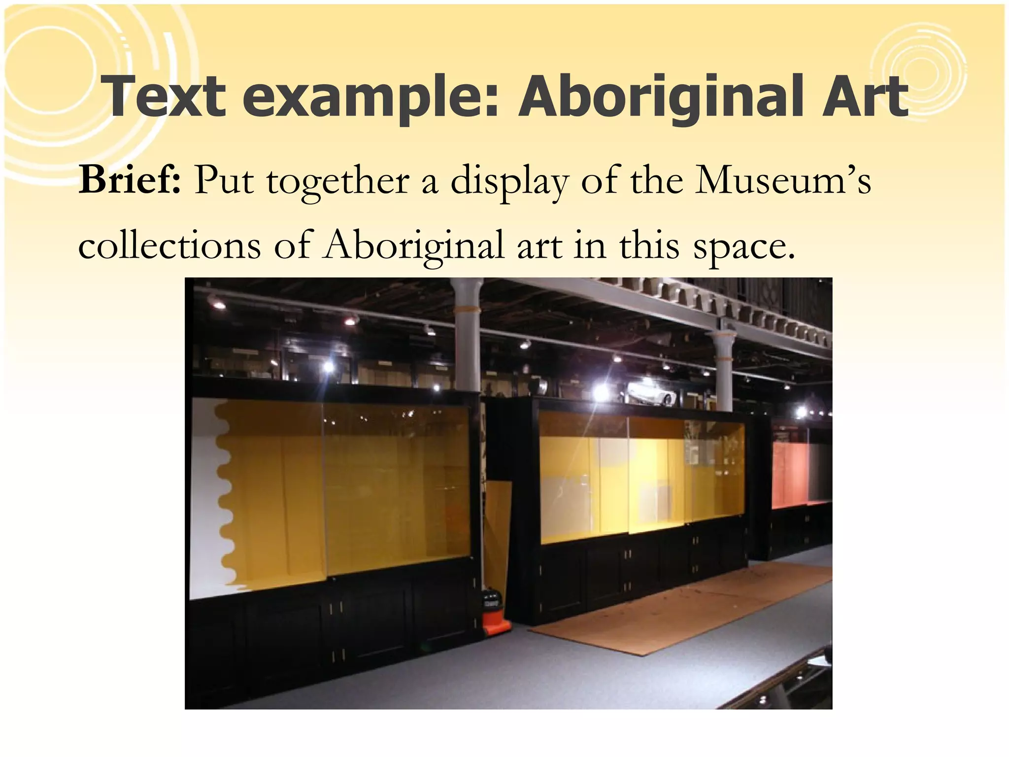 Writing effective museum text | PPT