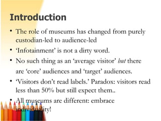 Writing effective museum text | PPT
