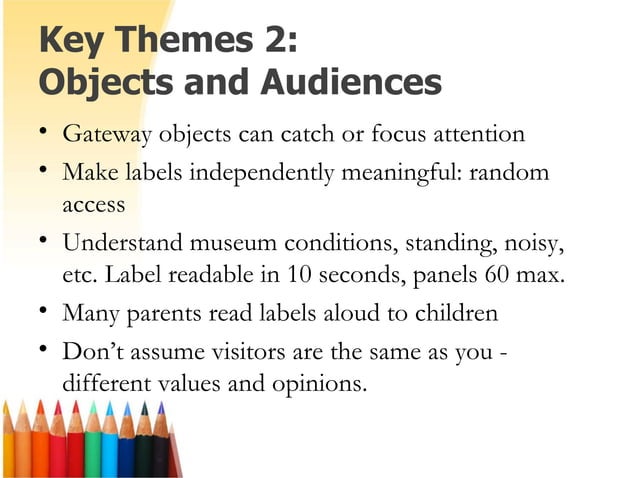 Writing effective museum text | PPT | Museums & Galleries | Attractions