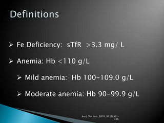 Effectiveness of-a-large-scale-iron-fortified-milk-distribution | PPT