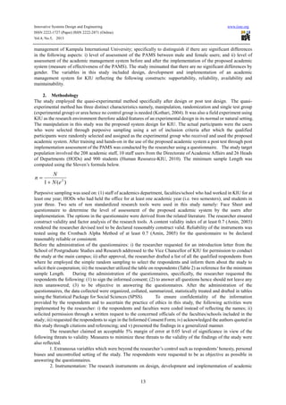 Effectiveness of a proposed system design on academic management of ...