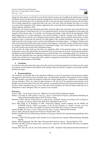 Effectiveness of a proposed system design on academic management of ...