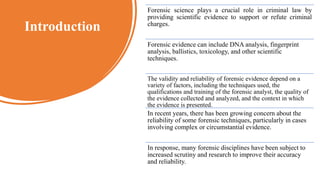 Effectiveness of Forensic Science in Criminal Law An Analysis.pptx