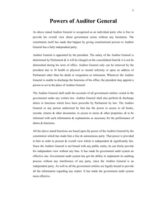 Effectiveness of government audit system in sri lanka | PDF