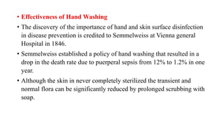 Effectiveness of hand washing | PDF