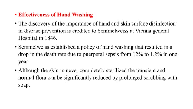 Effectiveness of hand washing | PDF
