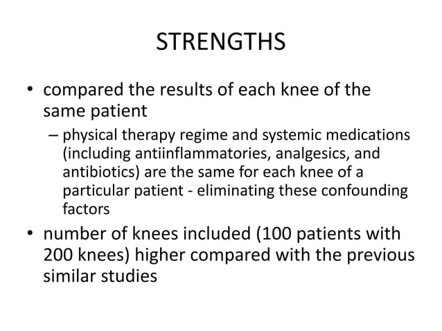 periarticular cocktail injection in total knee replacement | PPTX ...