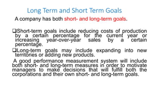 Effectiveness of performance measure | PPT