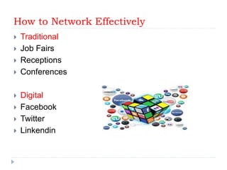 Effective Networking | PPTX