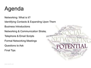 Effective networking by Joachim Ravoth | PPT