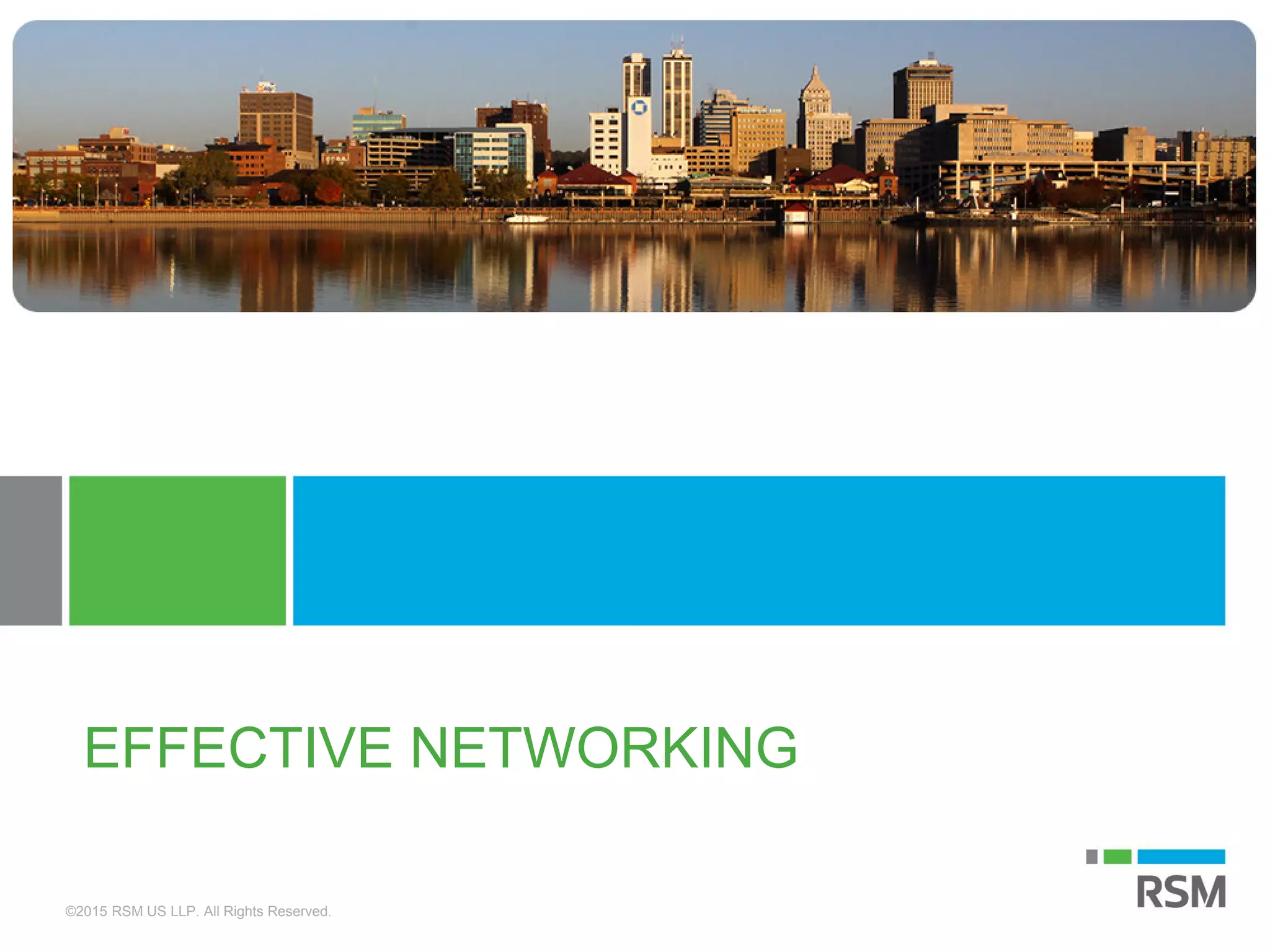 Effective networking slides with notes - Kevin Poppen | PPT