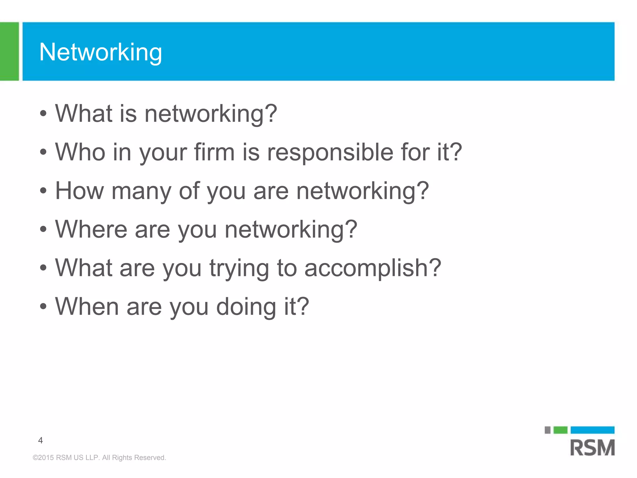 Effective networking slides with notes - Kevin Poppen | PPT