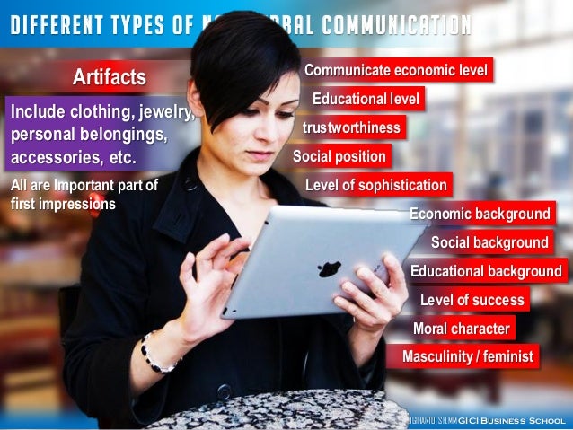 Effective non verbal communication in the business communication
