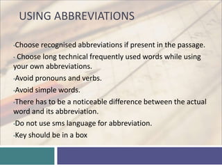Effective Note-making 1.ppt