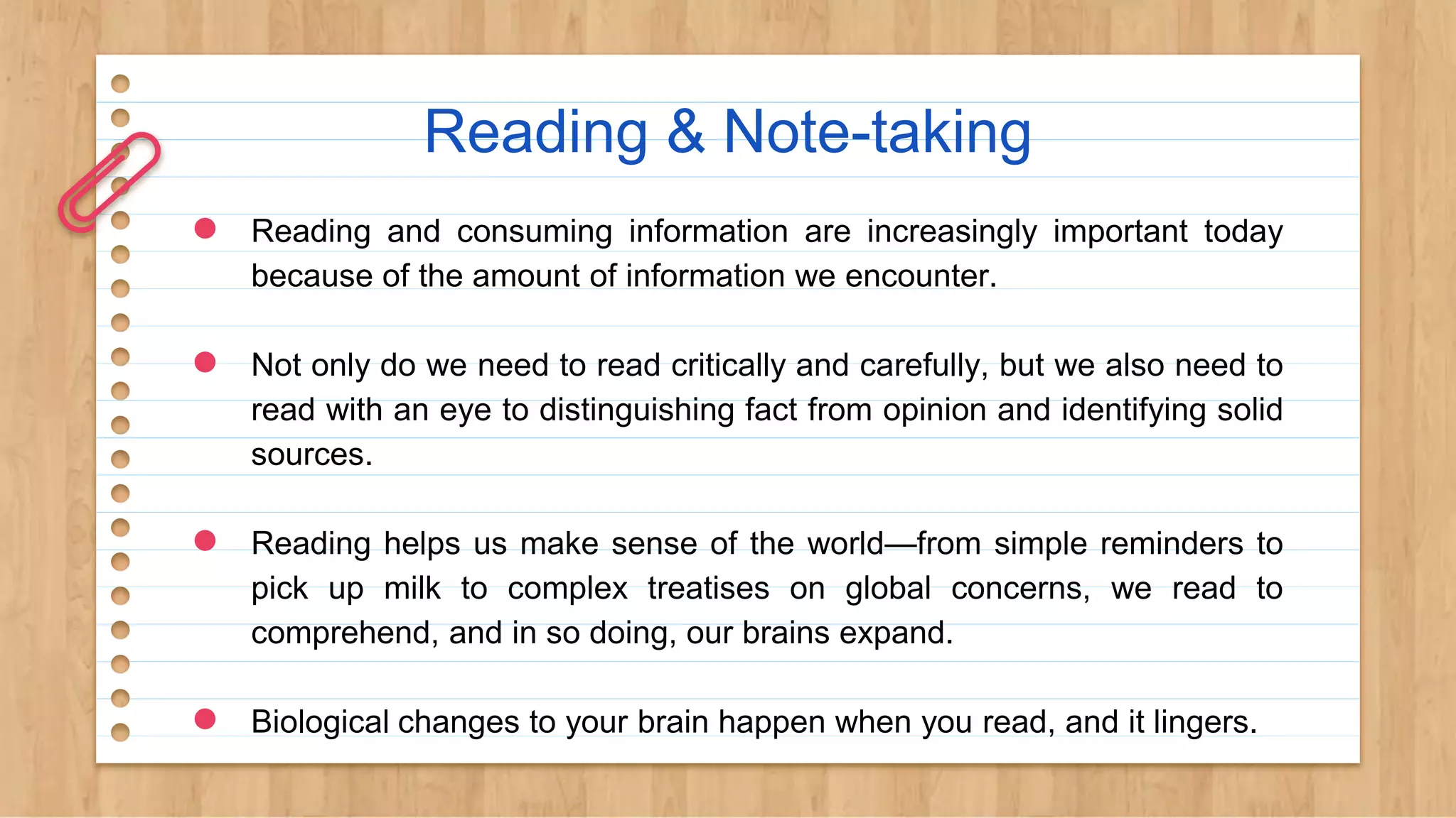 Effective Note-Taking Strategies | PPTX