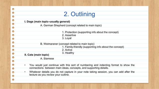 Effective Note-Taking Strategies | PPTX