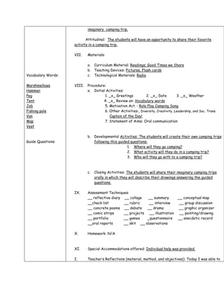 Oral Communication- Lesson Plan | PDF