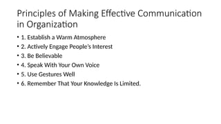 Effective Oral Communication Lecture Slides | PPTX