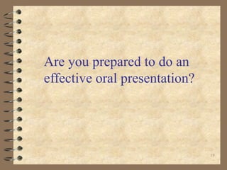 Effective Oral Presentation | PPT